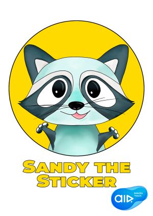 Сериал "Sandy the Sticker" Сезон 2 Learn How to Draw an Apple | Easy ...